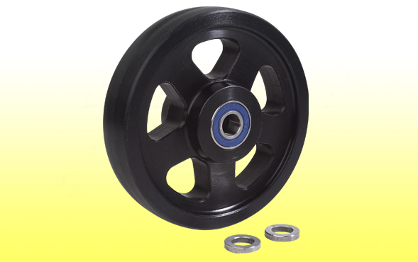Wheelie Bar Wheel Pro Slimline w/ Roller Bearing